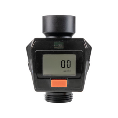 Garden tap water meter,measures up to 1000l before reset,universal hose ...