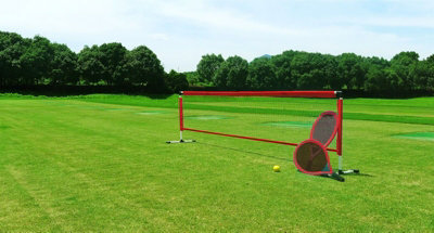 Garden Tennis Starter Play Set Kids Outdoor Fun Game Bat Racket Ball ...