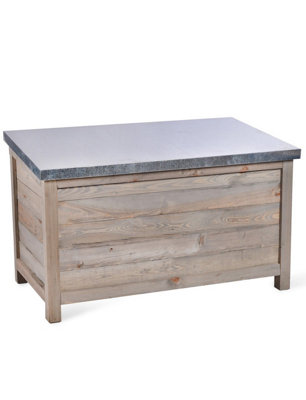 Garden Trading Aldsworth Wooden Outdoor Garden Tool Storage Chest Box ...