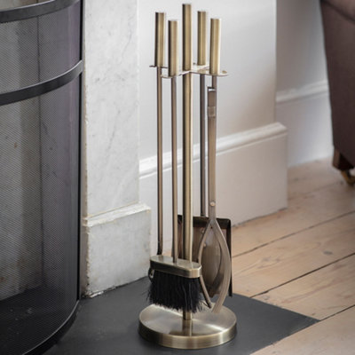Garden Trading Ebrington Fireside Wood Burning Stove Companion Tool Set ...