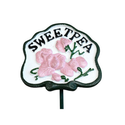 Garden Vegetable Sign Marker - Sweet Pea