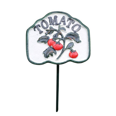 Garden Vegetable Sign Marker - Tomato