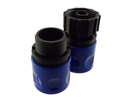 Garden Watering Hose Fitting Connector Female to Female click-lock ...