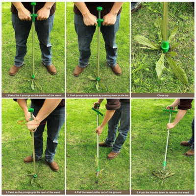 Garden Weed Puller Root Remover