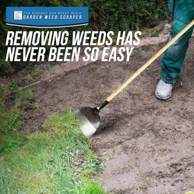 Garden Weed Remover Shovel with 120cm Long Handled Patio Weeder, Moss ...