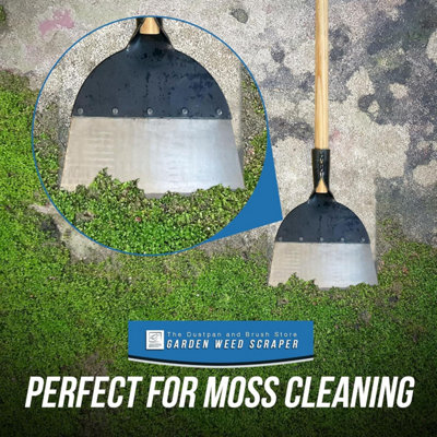 Garden Weed Remover Shovel with 120cm Long Handled Patio Weeder, Moss ...