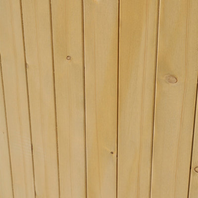 GARDEN WOOD GATE RHOMBUS GATE WITH LATCH AND HARDWARE KIT 90 CM X 90 CM