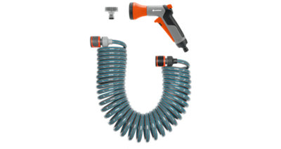Gardena Spiral Hose Set GDA-46 | DIY at B&Q