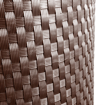 GardenersDream Dark Brown 1M x 2M Rattan Privacy Screening Fence Border ...