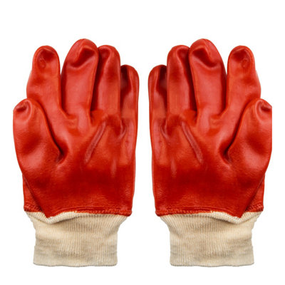 Gardening Work Gloves Dipped Red Garden Tools Accessories, Garden Work ...