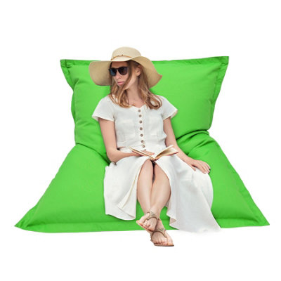 Gardenista Outdoor Garden Pool Giant Filled Bean Bag Chair Patio Water ...