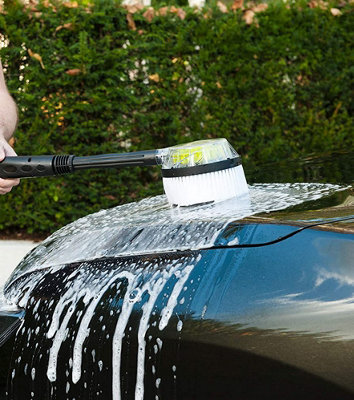Gardenjack Rotary Pressure Washer Brush Attachment For Karcher Ryobi