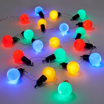 GardenKraft 62150 20 Multi-Coloured LED String Lights