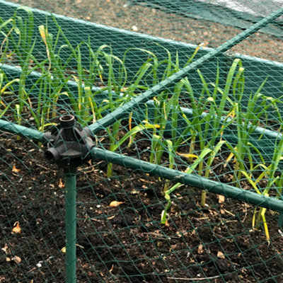 GardenSkill Fruit & Vegetable Cage 2.4x1.2x1m High - Garden Bird Net ...