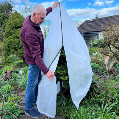GardenSkill Garden Fleece Plant Frost Protection Cover 2 x 2.5m Pk 3 ...