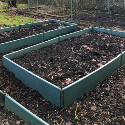 GardenSkill Garden Raised Bed 3x2x0.25m H - Modular Vegetable Planter ...