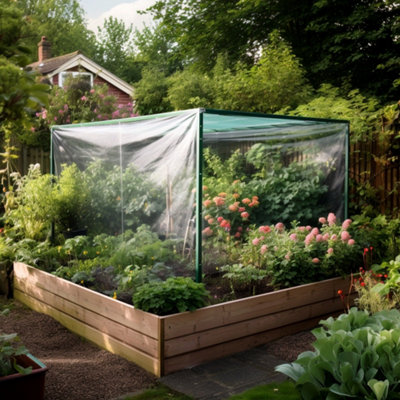 GardenSkill Heavy Duty Walk In Fruit & Vegetable Cage 8x2x2m H - Garden ...