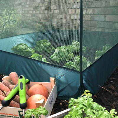 GardenSkill Pop Up Garden Netting Fruit Cage Grow House Cloche - Bird ...