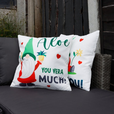 Gardenwize Pair of Outdoor Garden Sofa Chair Furniture Scatter Cushions ...