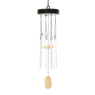 Gardenwize Solar LED Light Up Wind Chime Garden Ornament