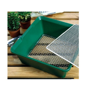 Garland 2 In 1 Deep Garden Potting Soil Sieve 6mm & 12mm Removable Mesh ...