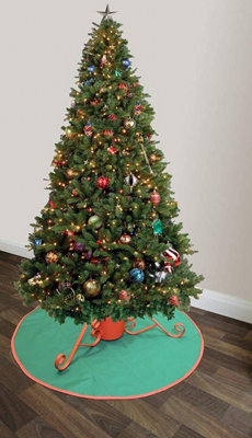 Garland Christmas Tree Stand Floor Protector Mat - Double Sided - Red ...