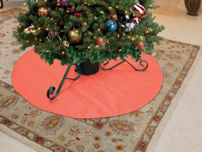 Garland Christmas Tree Stand Floor Protector Mat - Double Sided - Red ...