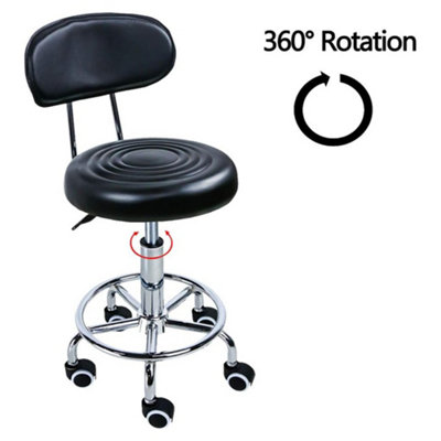 Gas Chairs Stools Swivel Breakfast Adjustable Height Stool Kitchen with ...