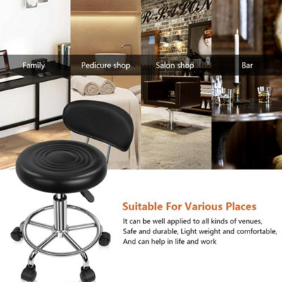 Gas Chairs Stools Swivel Breakfast Adjustable Height Stool Kitchen with ...