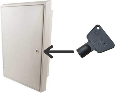Gas Meter Box Keys Pack of 4 Replacement Keys | DIY at B&Q