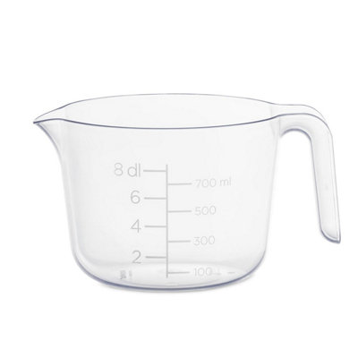 GastroMax Clear Transparent Food Mixing Bowl with an Easy-to-Pour Spout ...