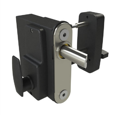 Gatemaster digital combination gate lock surface fixed single sided ...