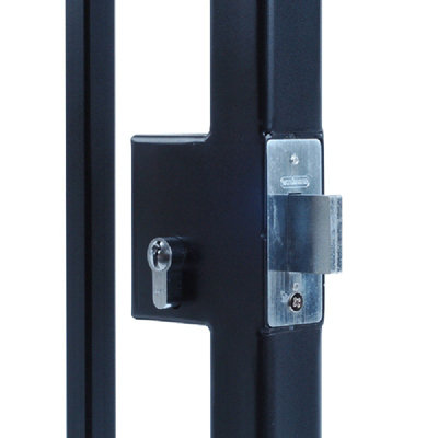 Gatemaster double throw weld in deadlock gate lock for 25mm frames (GD25)