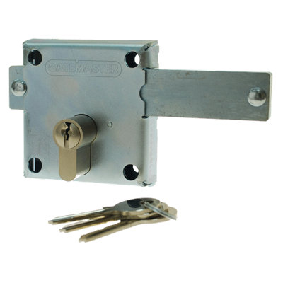Gatemaster Heavy Duty Locking Bolt Screw Fixed Gate Lock