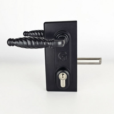Gatemaster Superlock bolt on latch deadlock for 10mm to 30mm Thick Gate ...