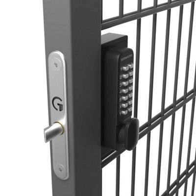 Gatemaster Superlock digital combination gate lock double sided for 40 ...