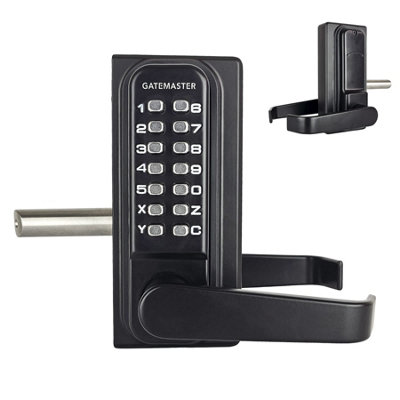 Gatemaster Superlock digital combination single sided lever handles ...