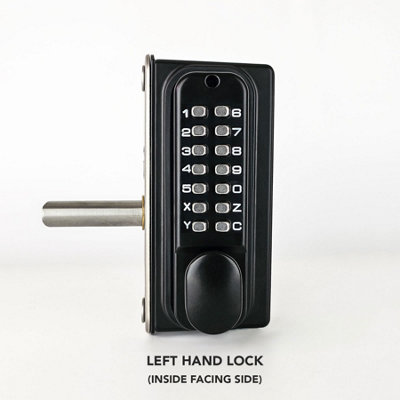 Gatemaster superlock surface digital combination double sided left hand ...