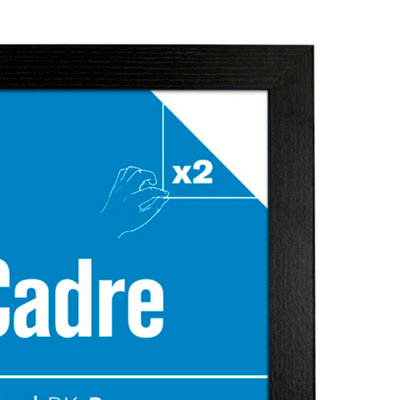 GB Eye Contemporary Wooden Black Picture Frame - A3 - 29.7 x 42cm