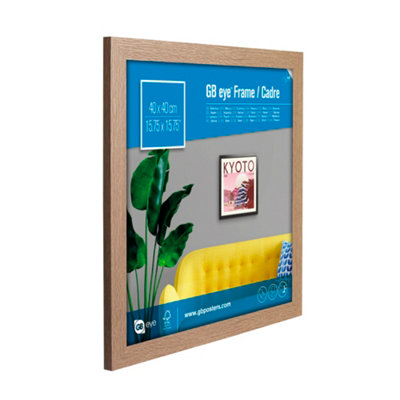 GB Eye Contemporary Wooden Oak Picture Frame - 40 x 40cm