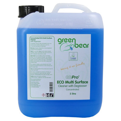 GBPro Eco Multi surface cleaner + degreaser (CONCENTRATED) 5L - with ...