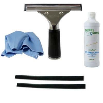 GBPro Professional Window Squeegee Stainless Wiper 15cm/6 inch - Glass ...