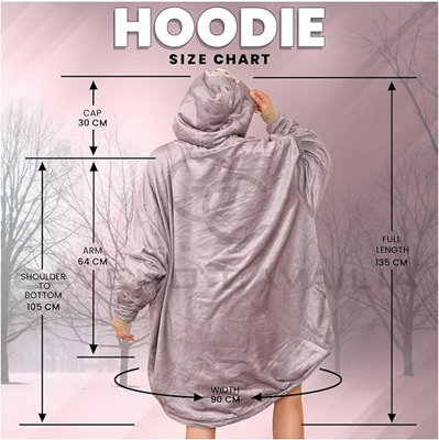 GC GAVENO CAVAILIA Animal Face Blanket Oversized Hoodie Dog Cockapoo ...