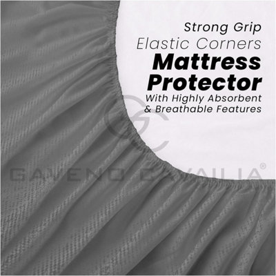 GC GAVENO CAVAILIA WATERPROOF AND BREATHABLE TERRY TOWELLING MATTRESS ...