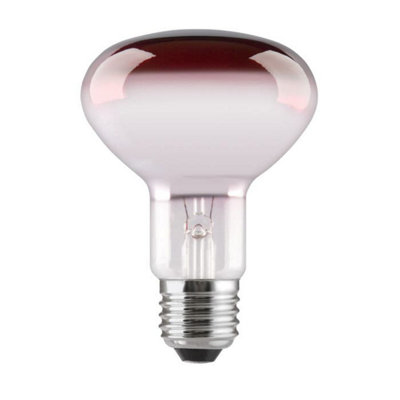 Buy GE R50 40w SES Reflector Lamp - Red at B&Q
