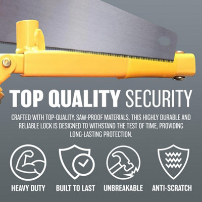 Gear Stick Car Lock 2 Keys Safety Hand Brake Locking Tool Heavy Duty ...