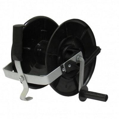 Geared Electric Fence Reel 3:1 (Black Insulating Heavy Duty Fencing ...