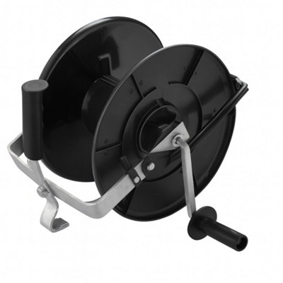 Geared Electric Fence Reel 3:1 (Black Insulating Heavy Duty Fencing ...