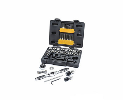 Gearwrench 40pc Tap and Die Set Cuts Bolts Engineers Kit