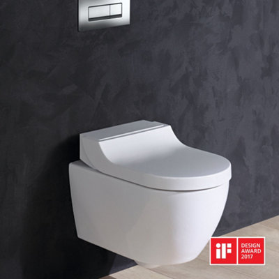 Geberit award winning smart toilet pack with Tuma classic wall hung wc ...